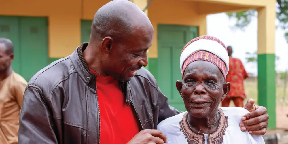 God builds through your faithful prayers! - Leprosy Mission Australia